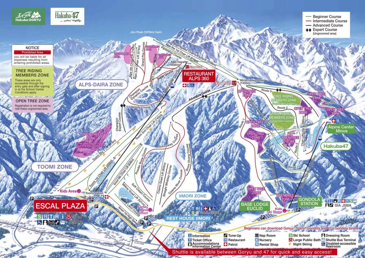 Hakuba Valley Ski Resorts - SNOW MONKEY RESORTS