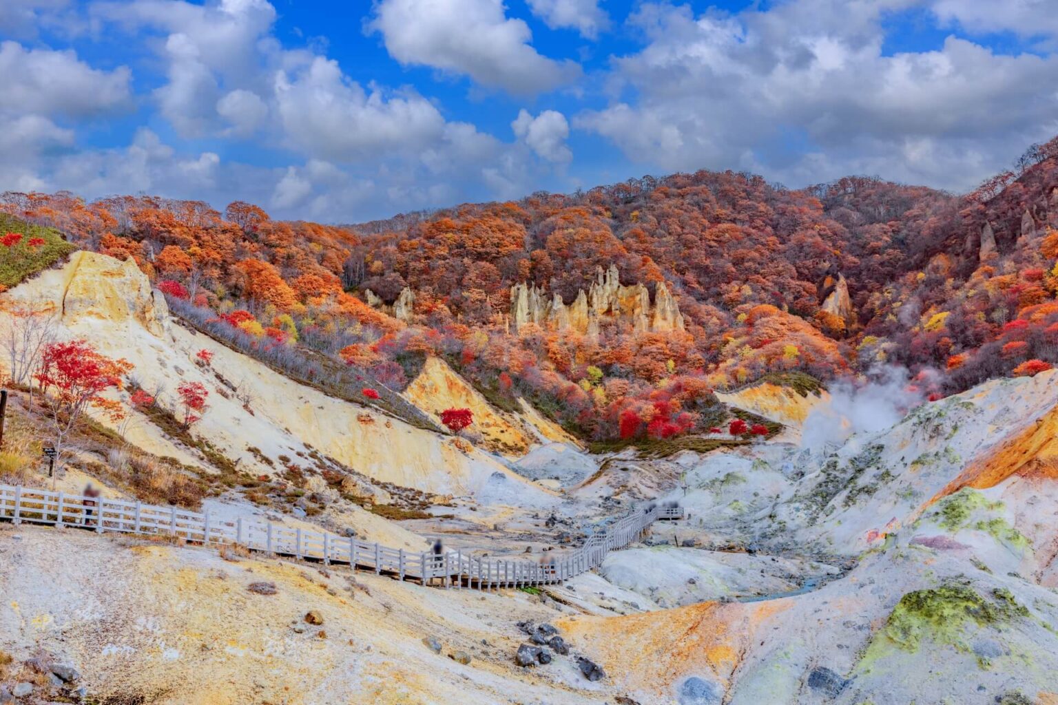 Noboribetsu Onsen Area - SNOW MONKEY RESORTS
